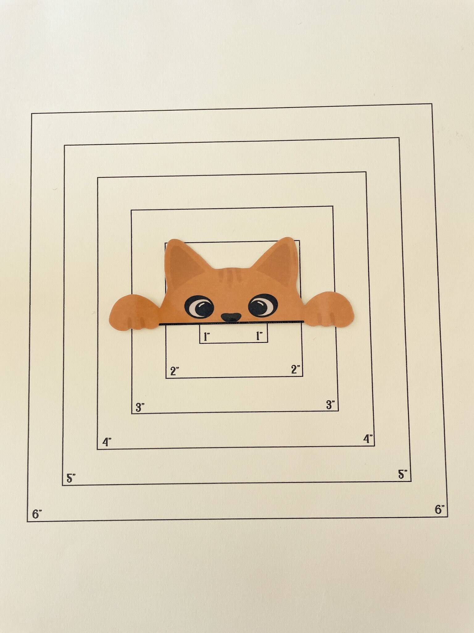 Peeking Cat Sticker, Peeping Cat, Cat on Edge, Cat Lovers, Gifts for ...
