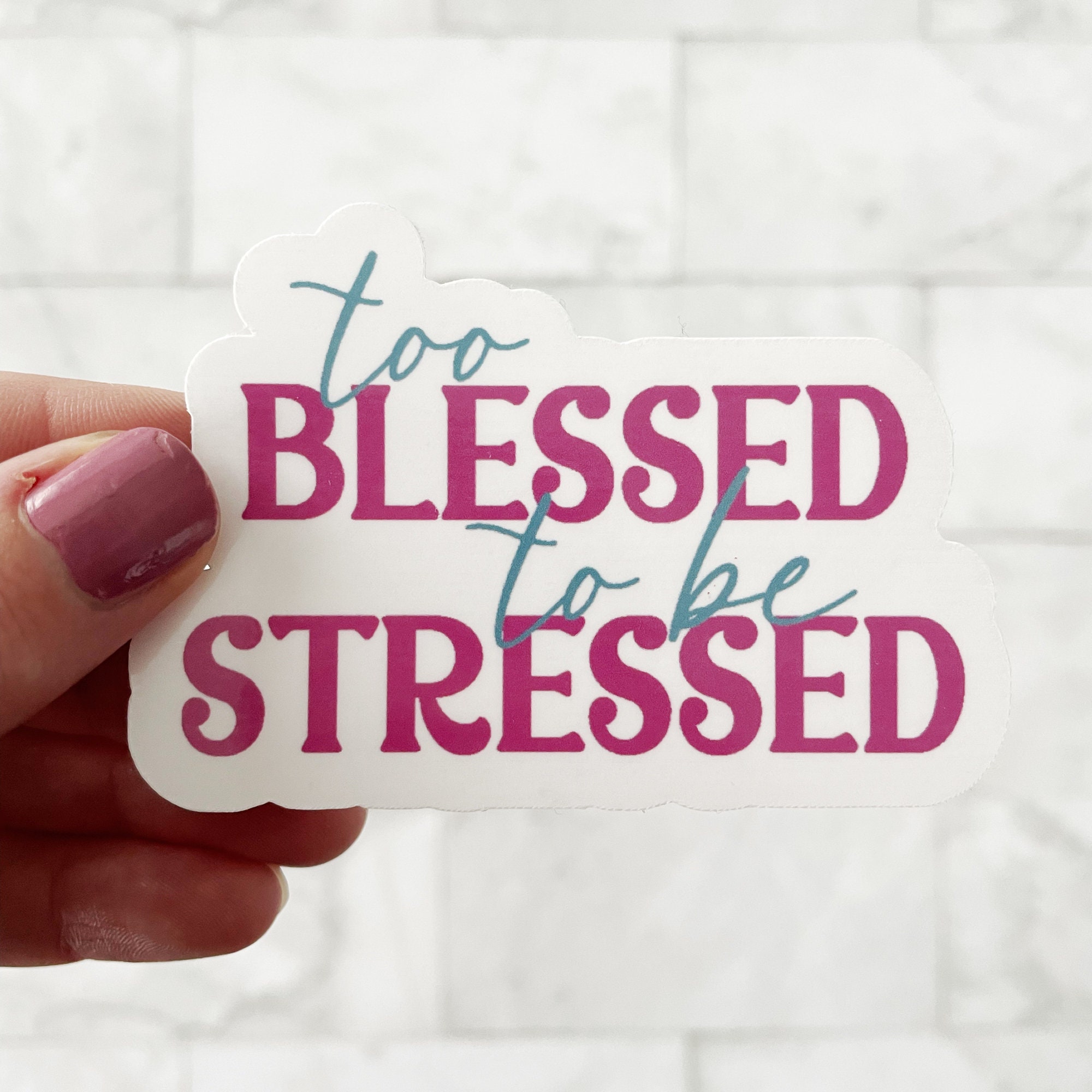 Stress Stickers - Etsy