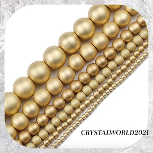 Etsy gold beads store