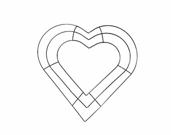 Heart Shaped Wreath Form - Etsy