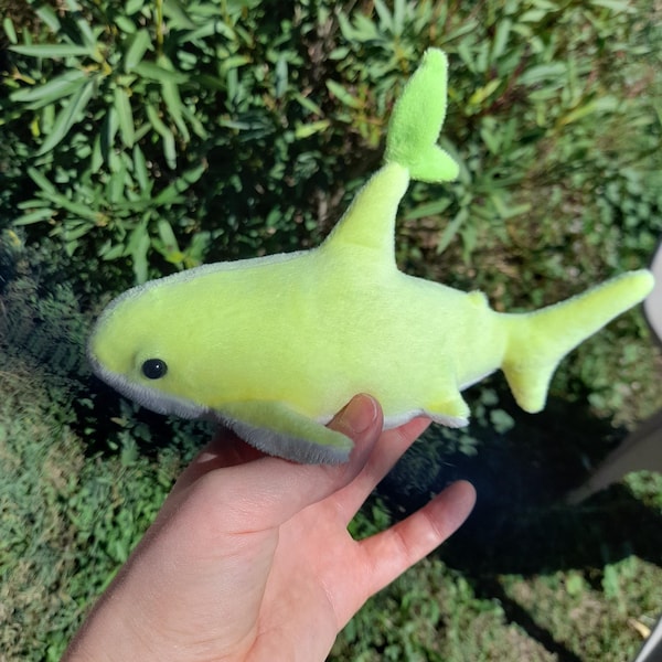 Cute Shark Plush - Etsy