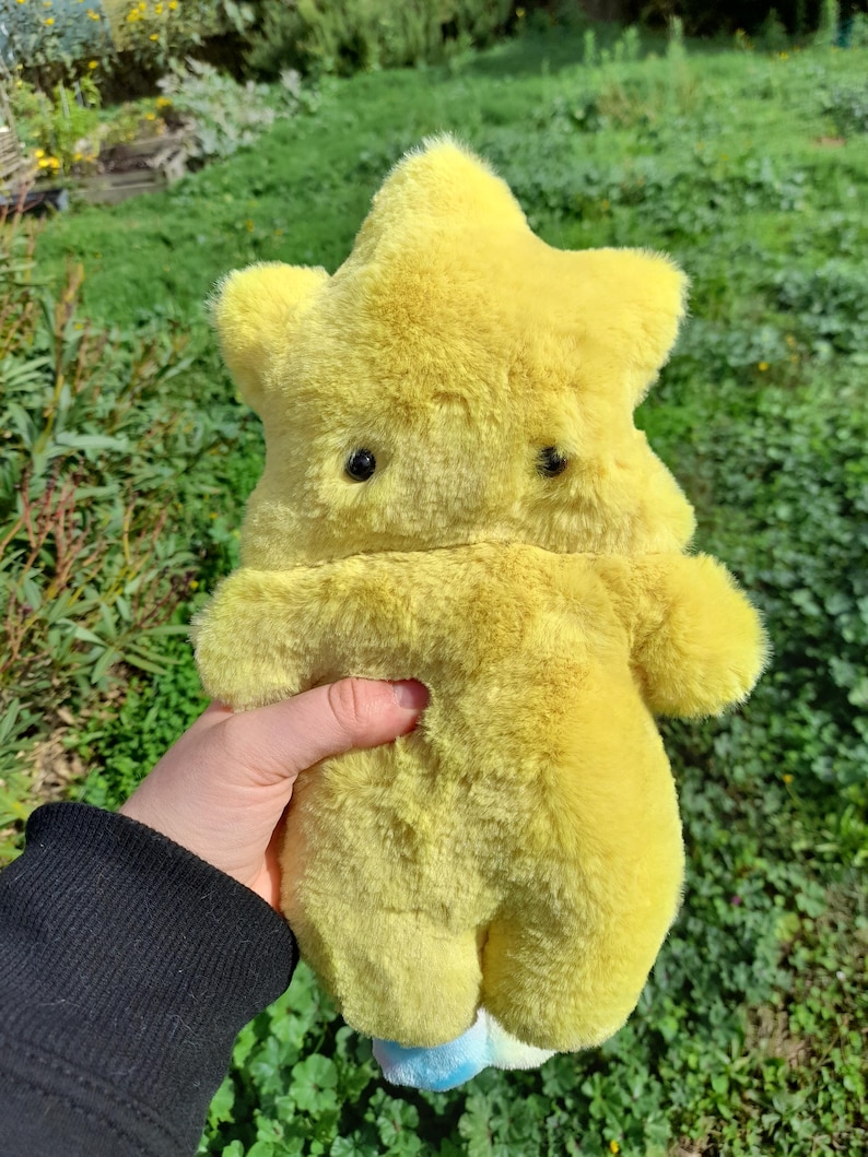 Shooting Star Plush Toy (not Intended for Children!!) - Etsy UK