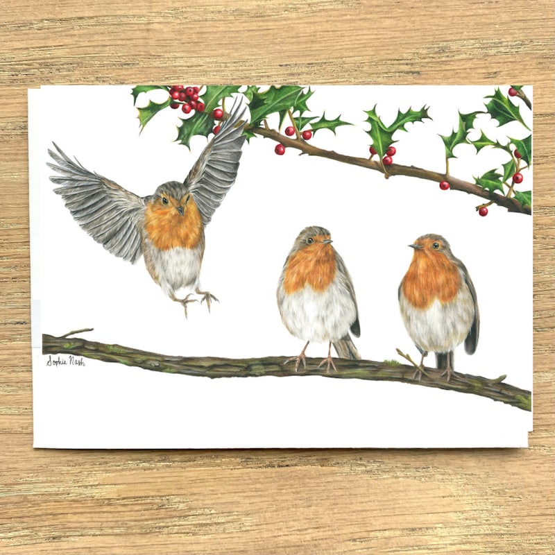 Wildlife Christmas Cards - Etsy