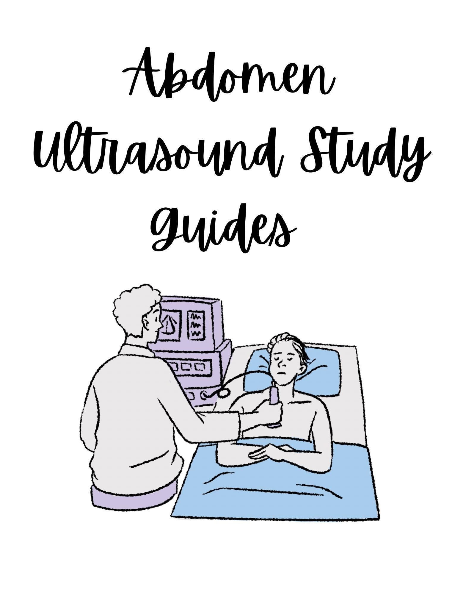 Abdomen Ultrasound Study Guides DOWNLOAD PDF Ultrasound School for Ultrasound Exams With Kahoots ...