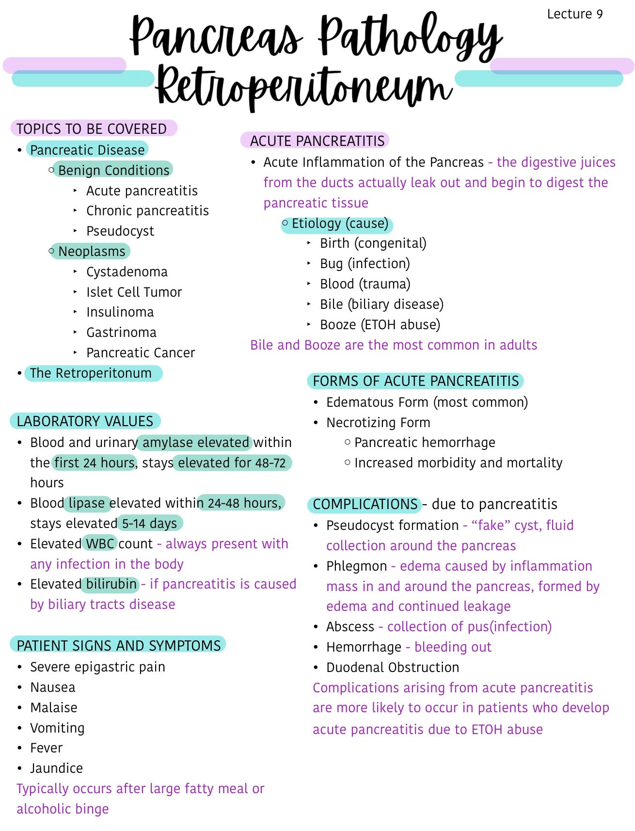 Pancreas Ultrasound DOWNLOAD Lecture Notes PDF Ultrasound School for ...