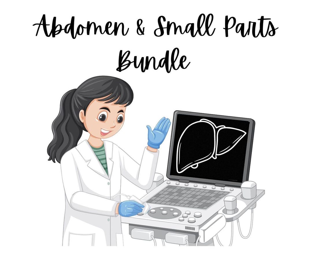 Abdomen and Small Parts Notes Bundle Ultrasound DOWNLOAD Notes PDF ...