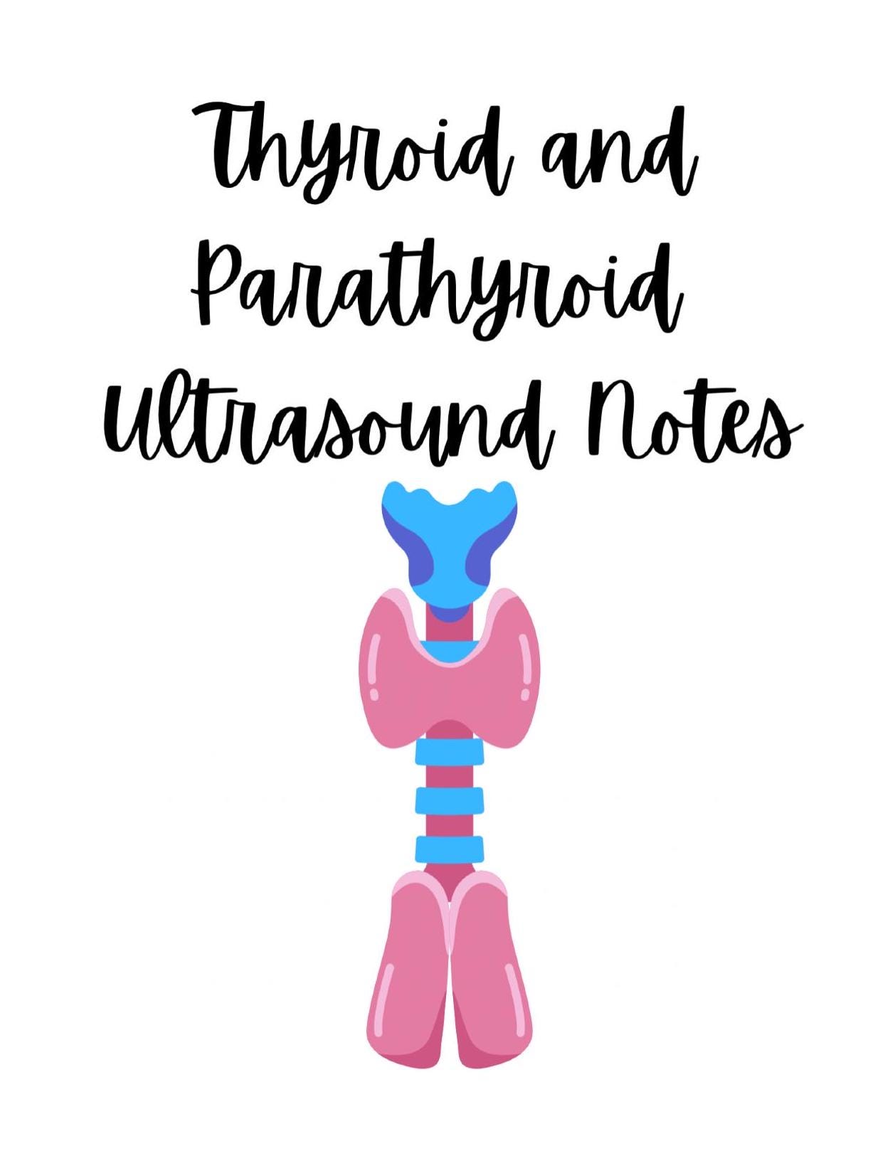 Abdomen and Small Parts Notes Bundle Ultrasound DOWNLOAD Notes PDF ...
