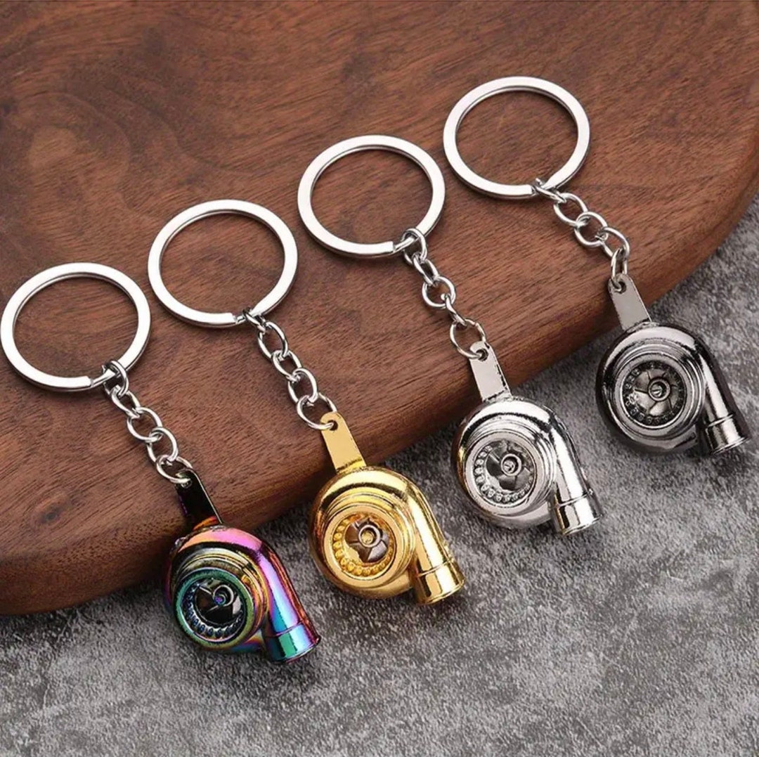 Turbo Keychain, Car Enthusiast Keychain, Turbo, Car Charm - Etsy