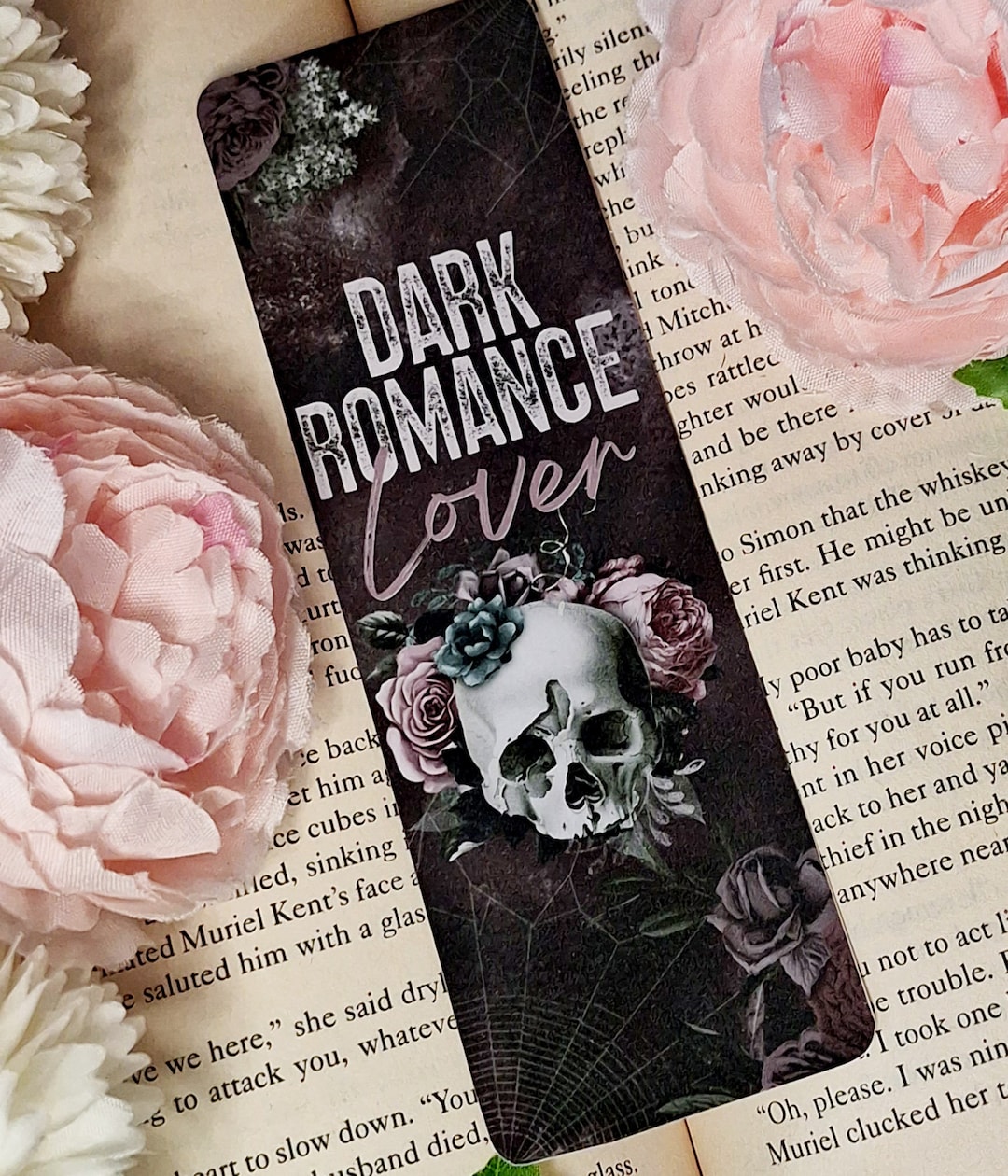 Dark Romance Bookmark | Romance Reader Bookmark | Romance Reader | Cute Bookmark | Dark Romance ...