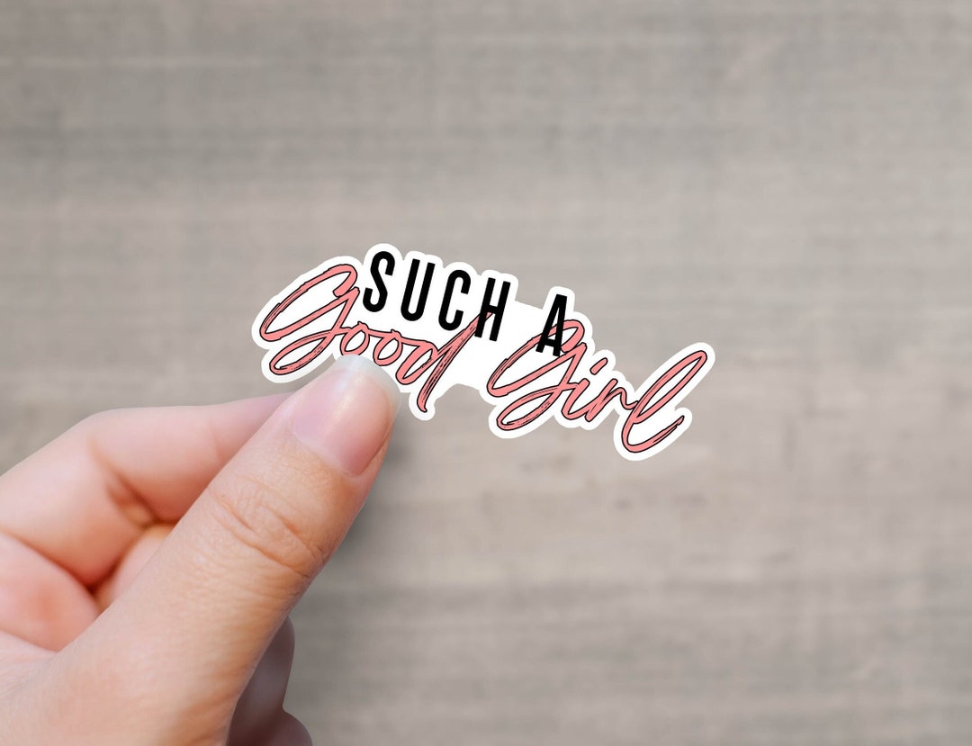 Good Girl Sticker | Kindle Sticker | Book Lover Sticker | Book Nerd ...