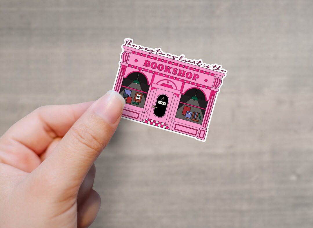 Bookshop Sticker | Book Lover Sticker | Kindle Sticker | Book Lover ...