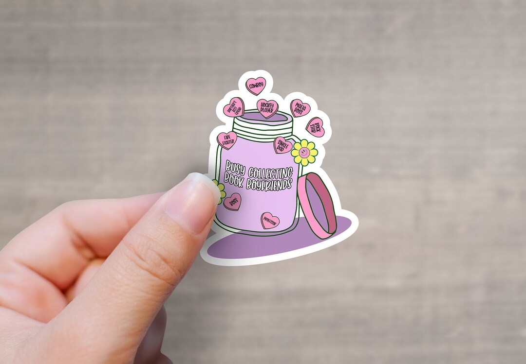 Book Boyfriend List Sticker | Collecting Book Boyfriends Sticker ...