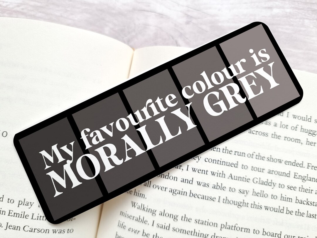 Morally Grey Bookmark | Dark Romance Bookmark | Romance Reader Bookmark ...