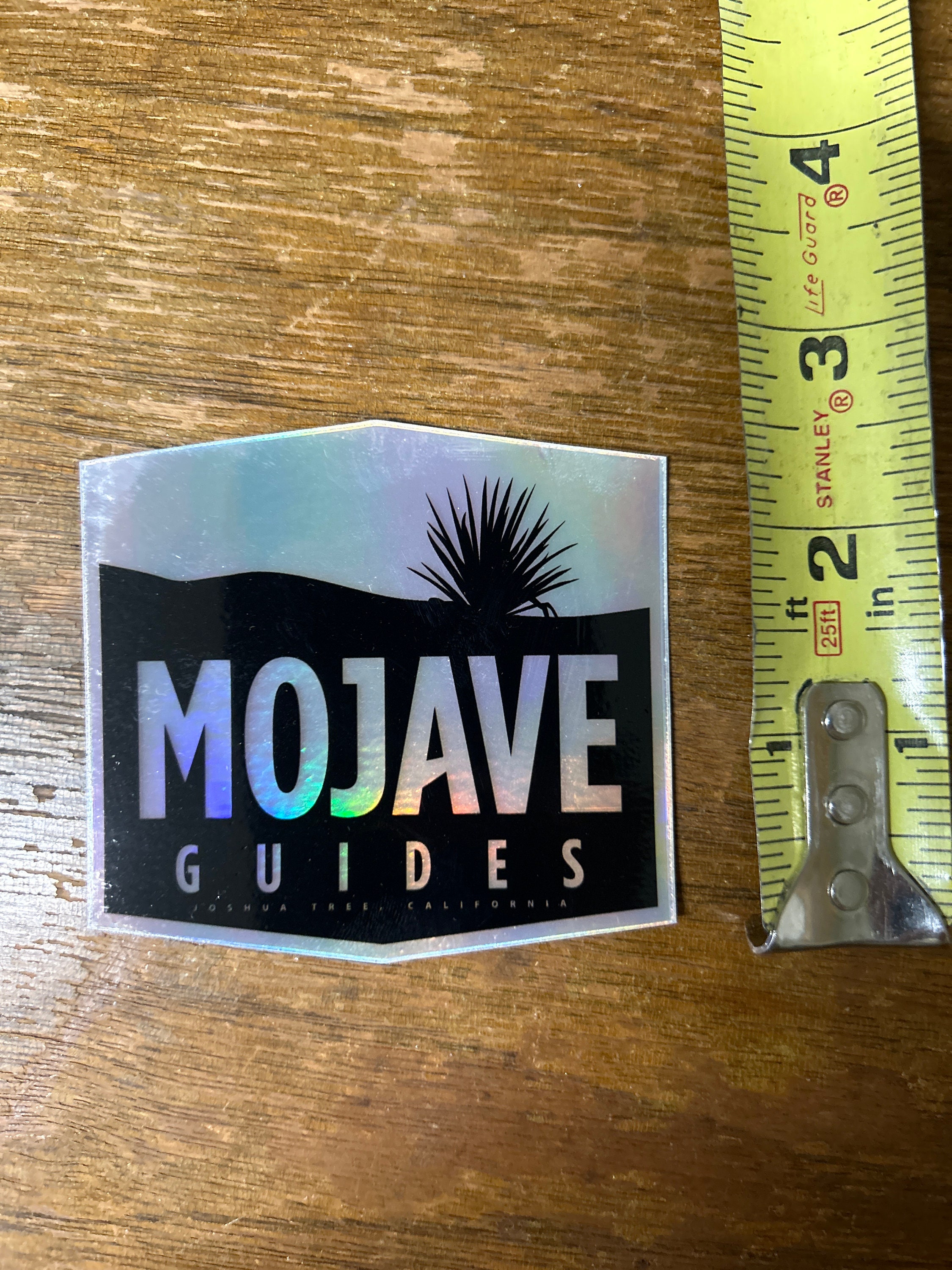 Mojave Guides Holographic Logo Sticker - Etsy