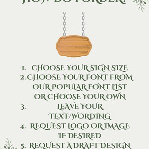 Oval Custom Sign, Property Sign, House Sign, Business Sign, Wedding ...