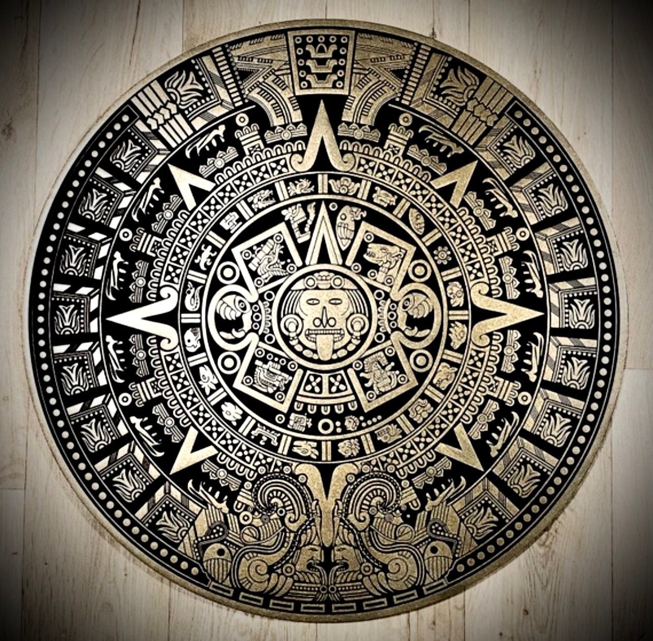 Simple Mayan Calendar Design