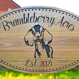 Oval Custom Sign, Property Sign, House Sign, Cottage Sign, Wedding Sign ...