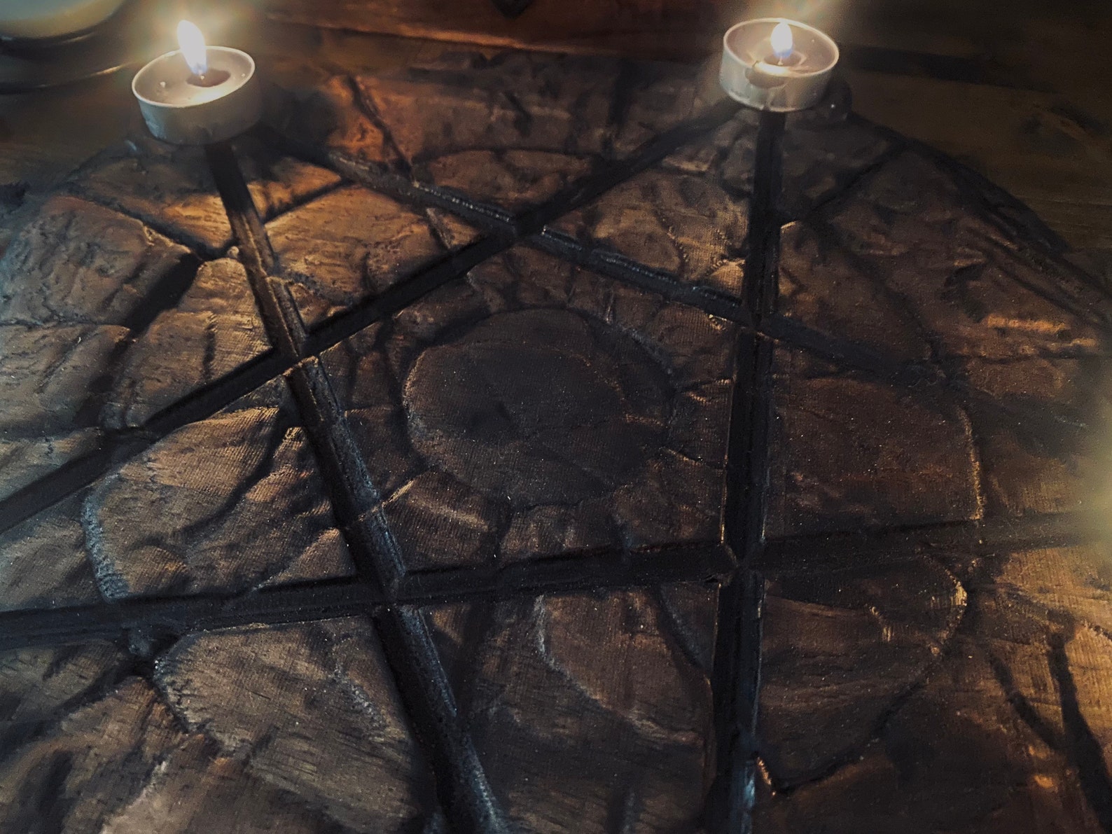 Pagan Pentagram Ritual Summoning Altar - Etsy