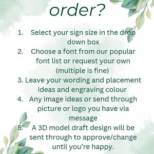 Oval Custom Sign, Property Sign, House Sign, Cottage Sign, Wedding Sign ...