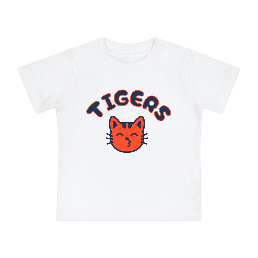 Get Your Little Tiger Roaring With Our Baby Detroit Tigers Shirt! - Etsy
