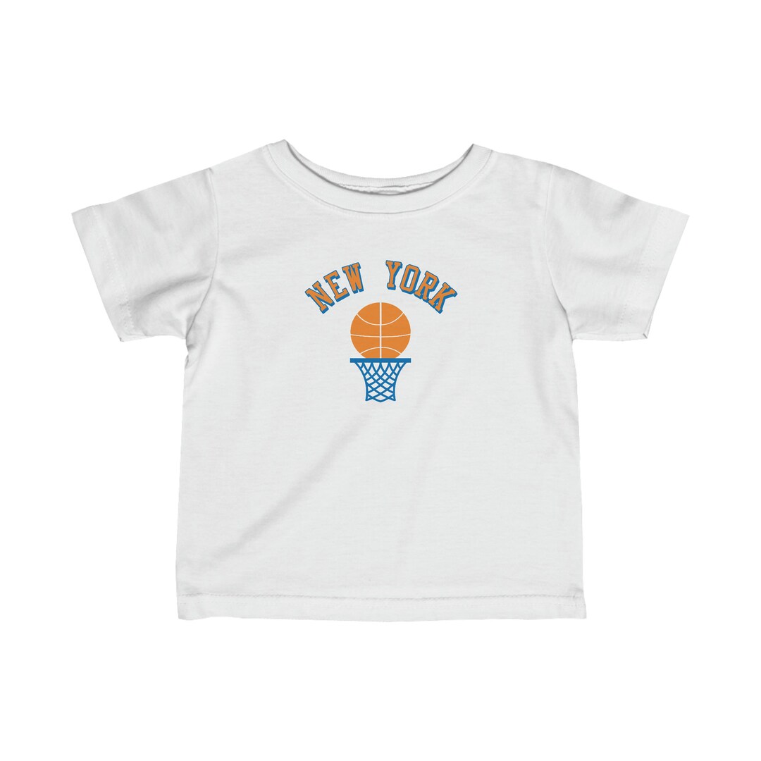 Dribble Into Cuteness With Our New York Knicks Baby Shirt - Etsy