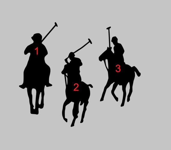 Ralph Lauren Polo Horse Stencil