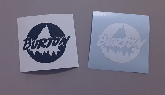 Burton Mountain Logo Decal