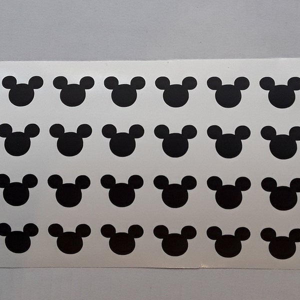 Mickey Mouse Decal - Etsy