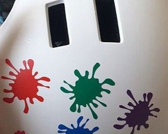 Paint Splatter Decal - Etsy UK