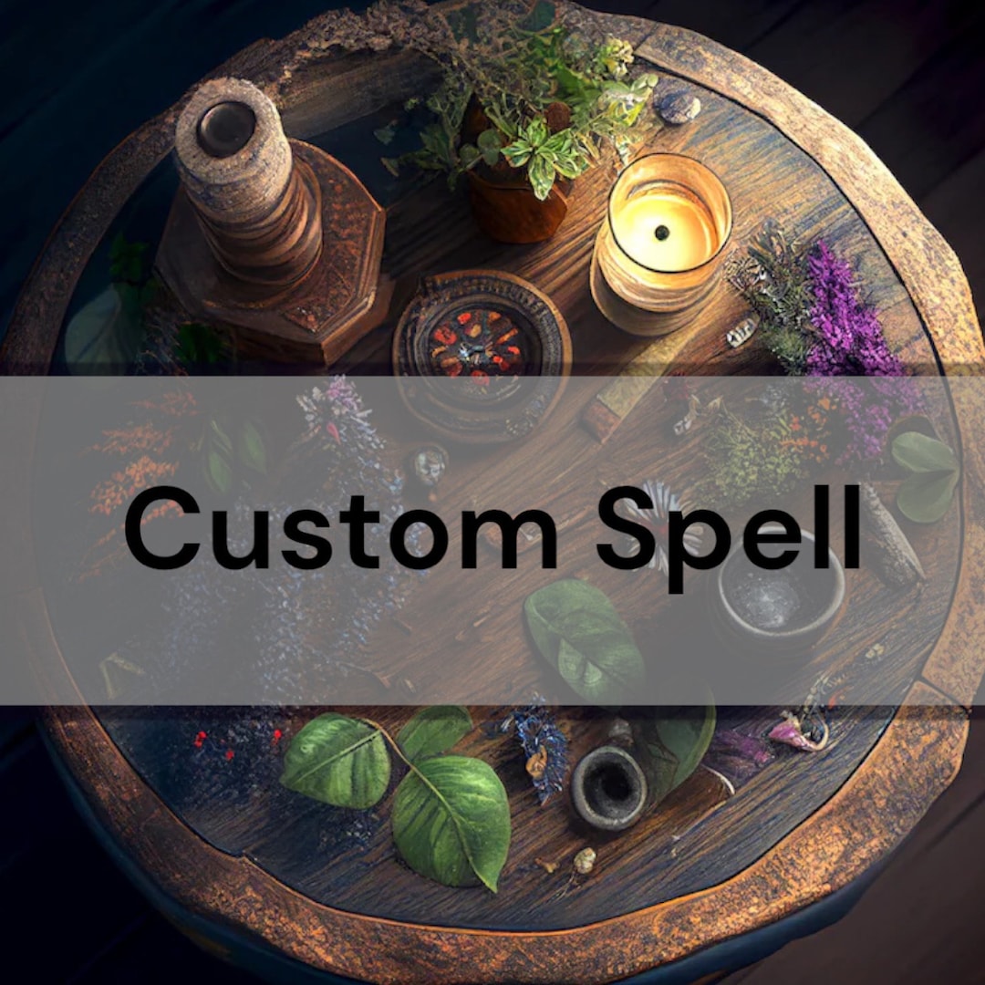 Custom Spell Just for You - Etsy