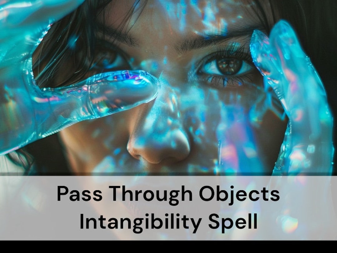 Pass Through Solid Objects Ability - Quantum Tunneling Spell ...