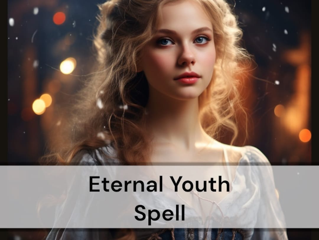 Eternal Youth Spell - Etsy