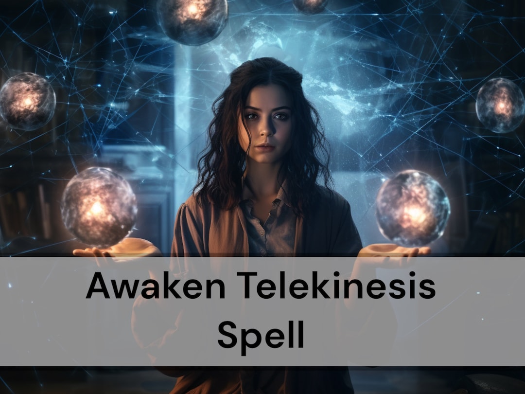Awaken Telekinesis Ability - Move Objects With Mind - Etsy
