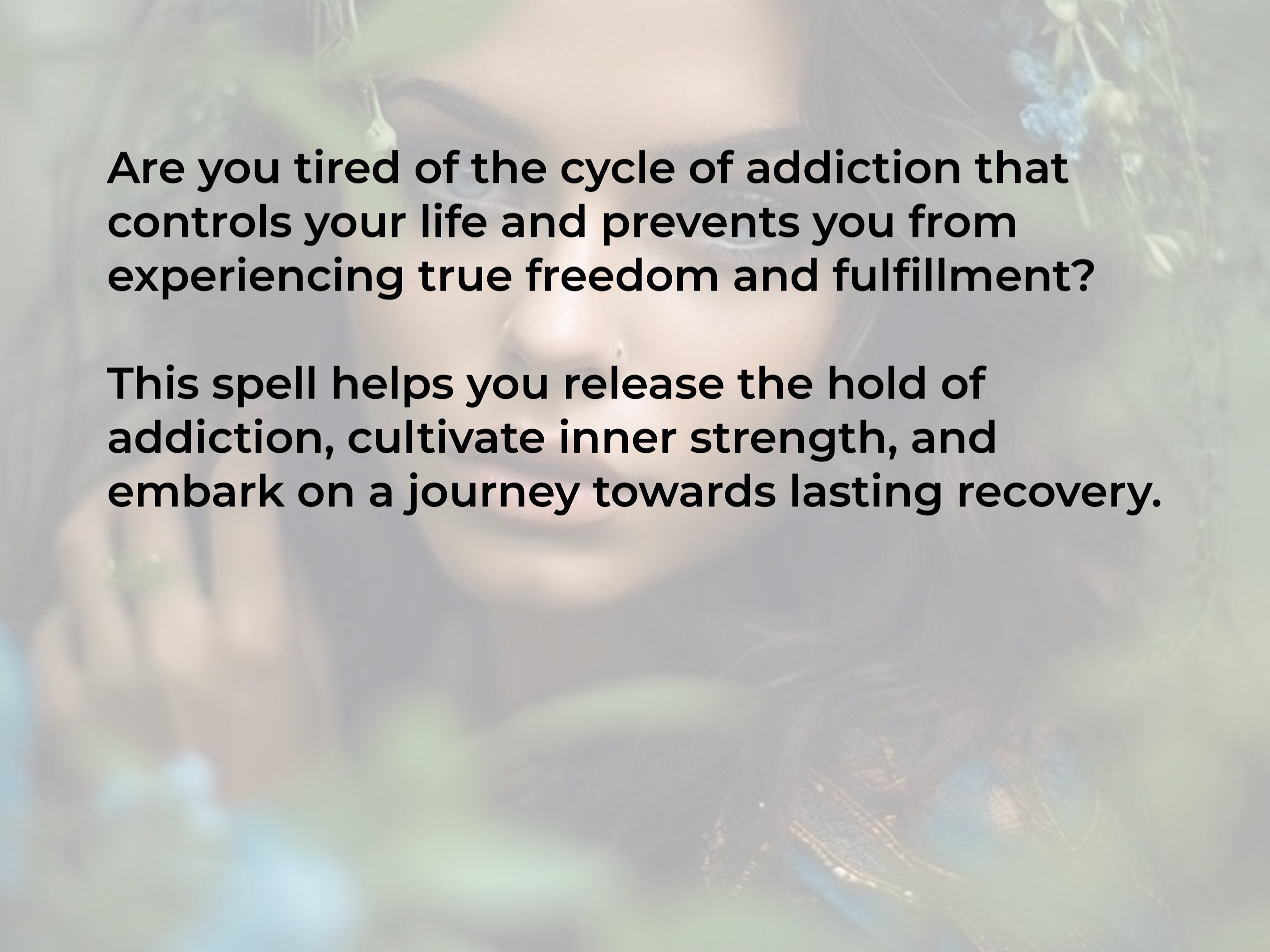 Release Addiction Spell - Etsy