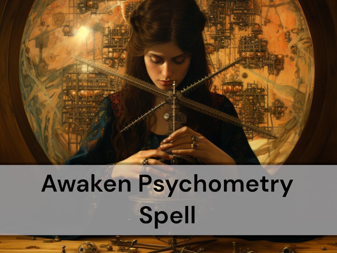 Awaken Psychometry Ability Spell - Read Objects - Etsy