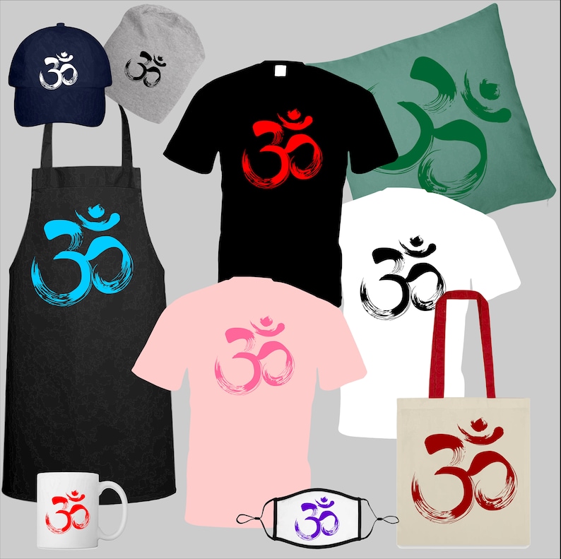 Om (ohm) Clip Art Dxf Svg Png Eps Jpg for Cutting,shirt Design ...