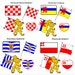 Flags of the 12 Provinces of the Netherlands as Dxf-svg-png-eps-jpg ...