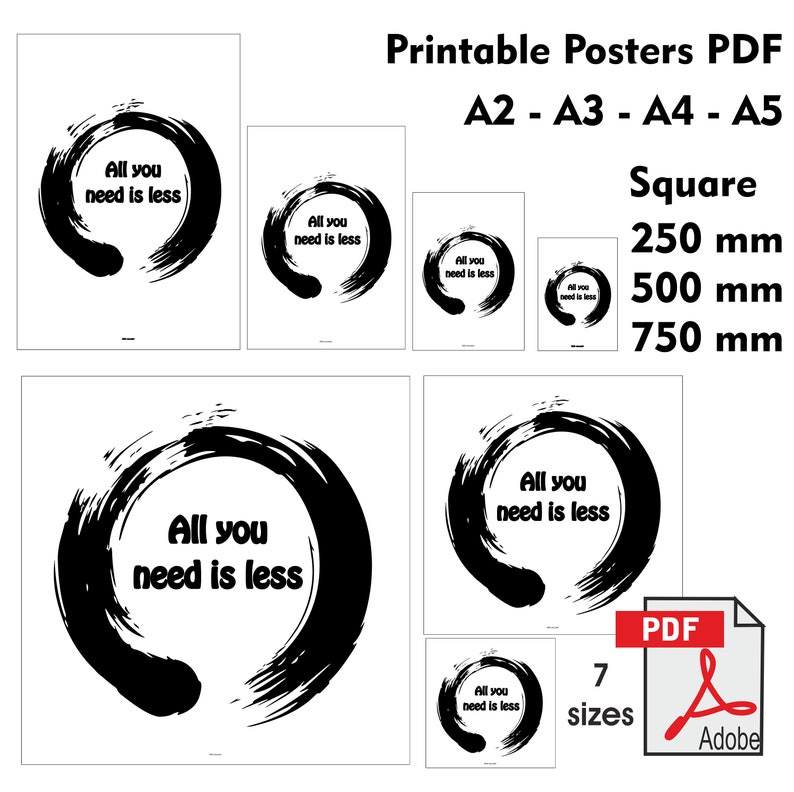 Unique Zen Designs Clipart Dxf-svg-png-eps-jpg, Quotes and Cards PDF in ...