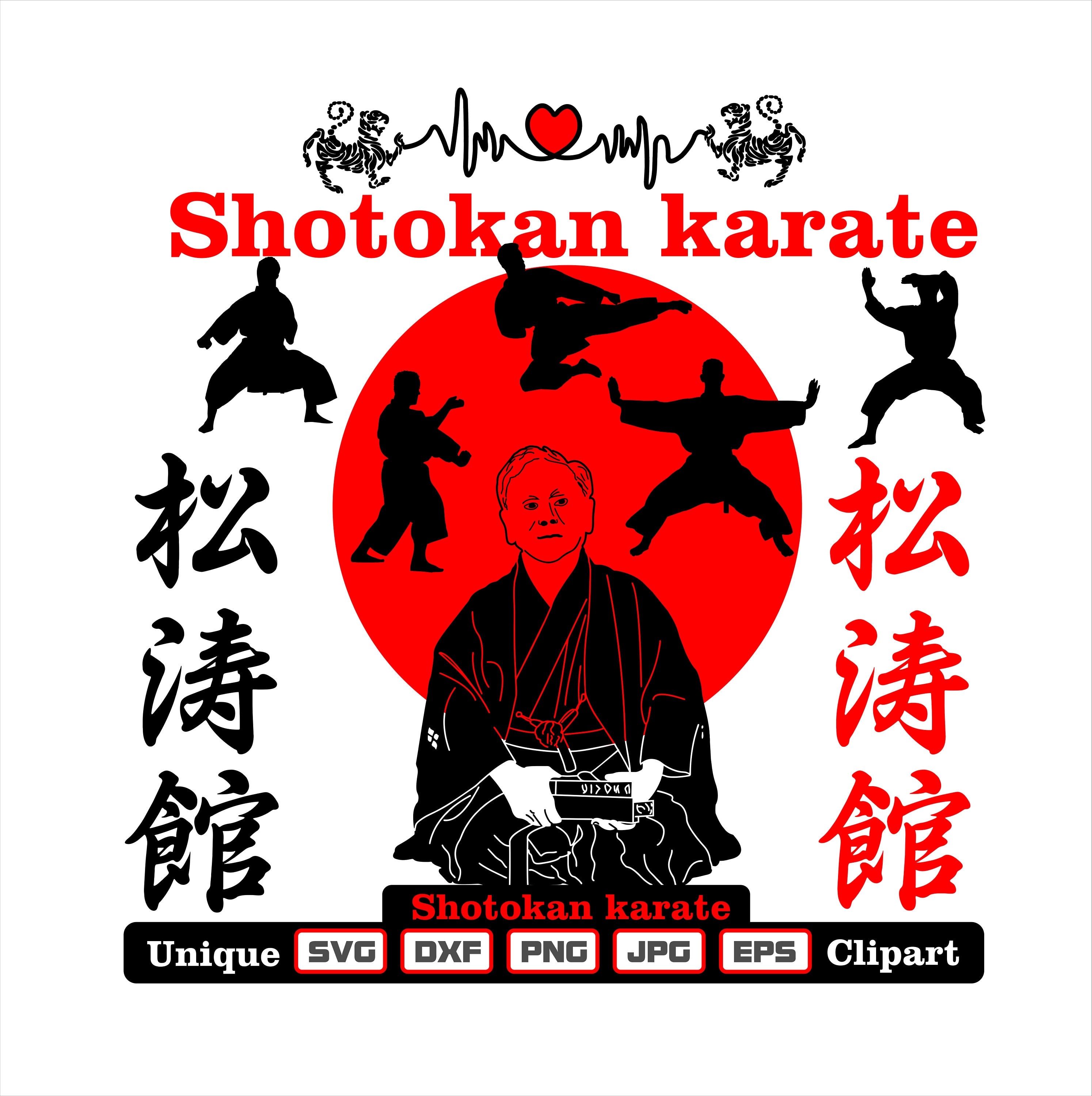 Shotokan Karate Clipart and Cutting Files. Files as Dxf-svg-png-eps-jpg ...