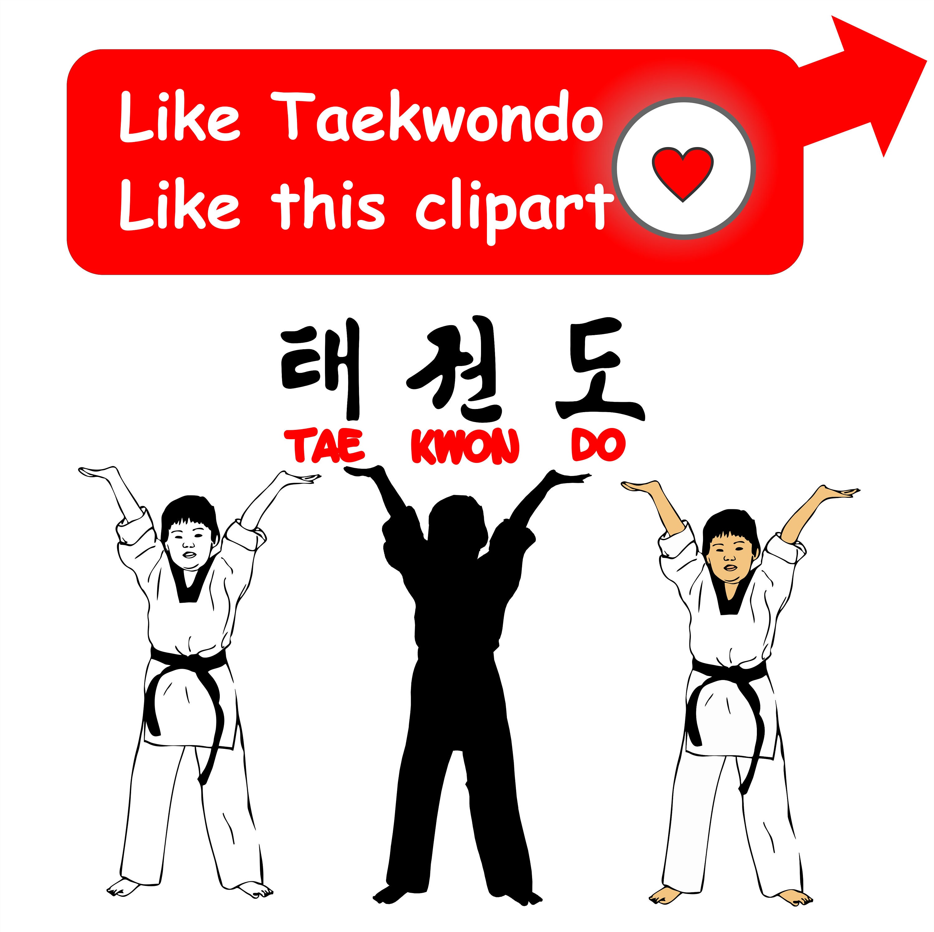 Unique Taekwondo Clipart and Cut Files. as Dxf-svg-png-eps-jpg ...