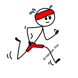 Clipart Running, Treadmill, Spinning, Steps and Meditation Stickman ...