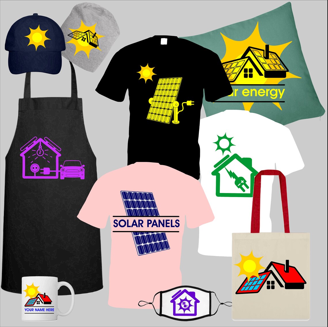 Unique Solar Panels Clipart as Dxf-svg-png-eps-jpg Illustrations for ...