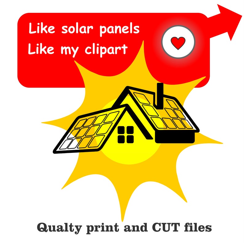 Unique Solar Panels Clipart as Dxf-svg-png-eps-jpg Illustrations for ...