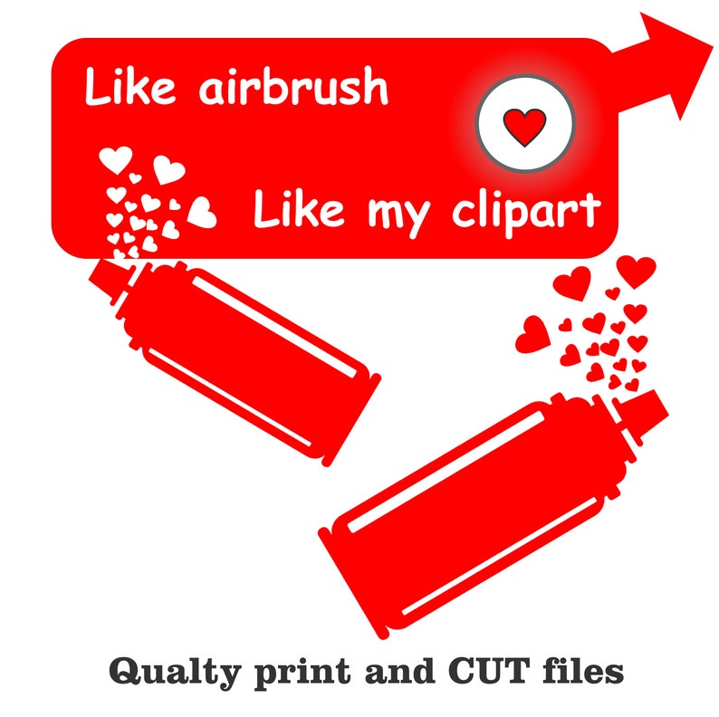 Unique Airbrush Clipart as Dxf-svg-png-eps-jpg Illustrations for ...