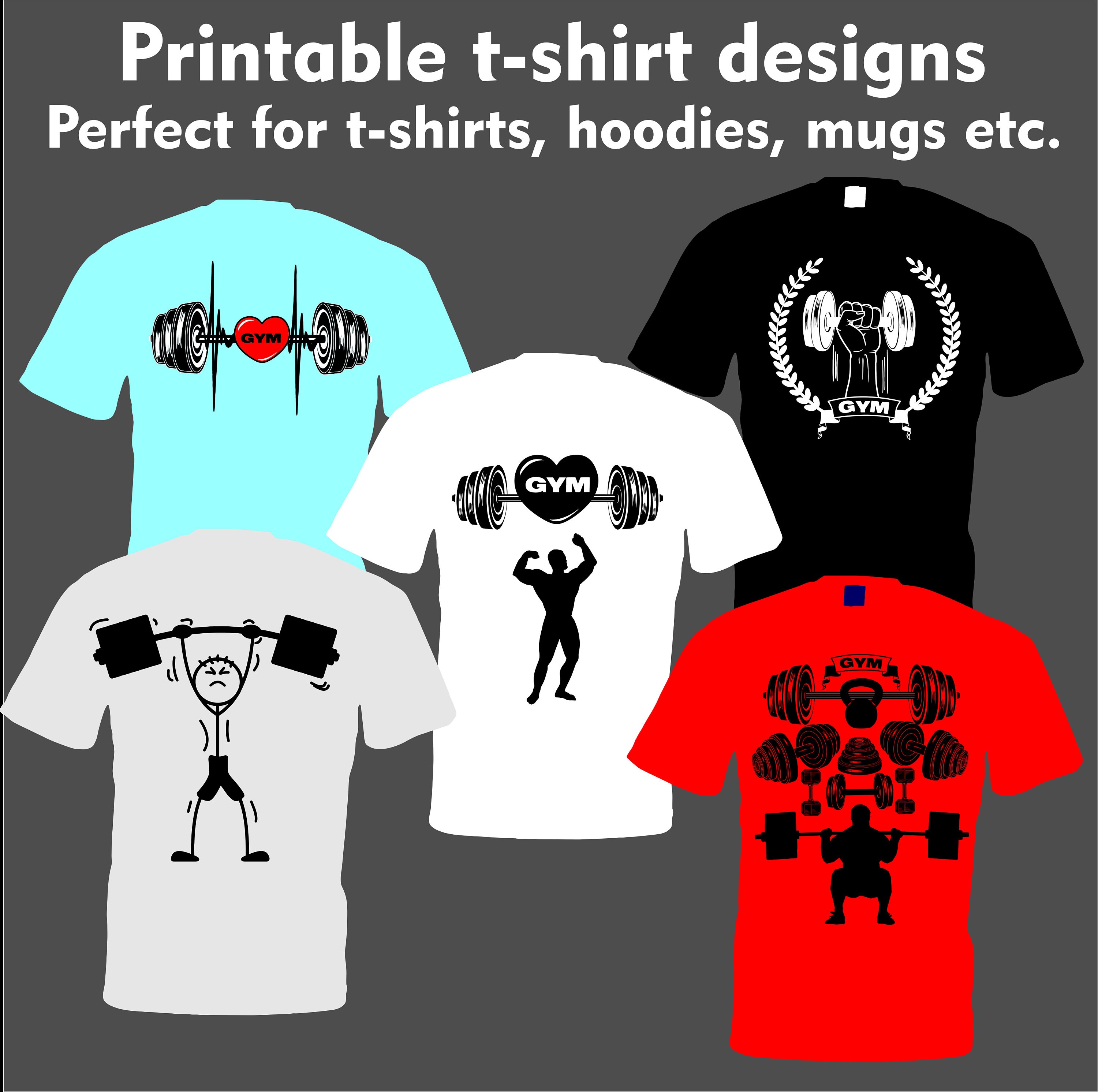 Unique Gym and Fitness Cutting Files. Files as Dxf-svg-png-eps-jpg ...