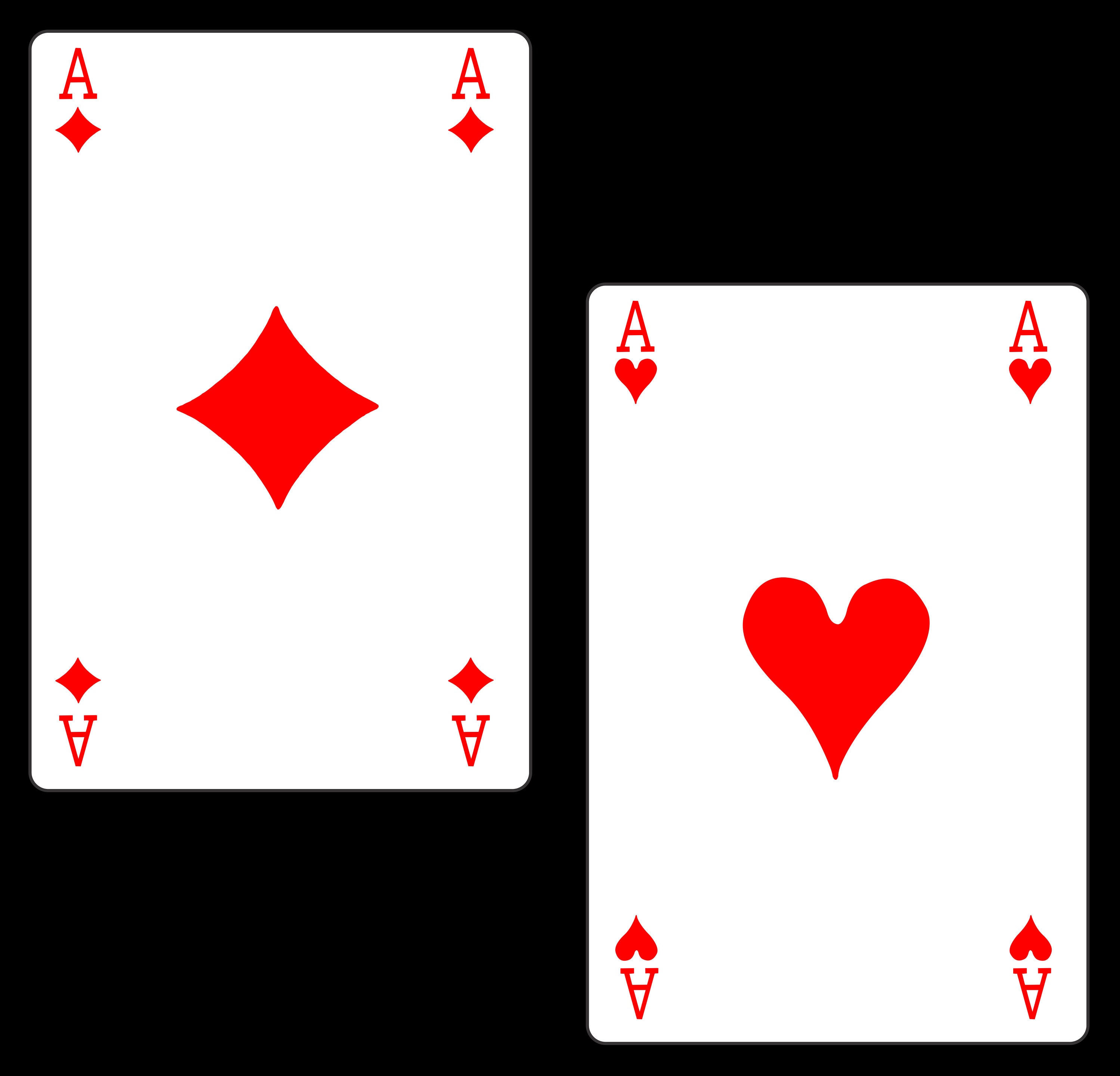 Ace Playing Card Clip Art Pdf, Svg, Png,eps, Jpg, for Shirt Design ...