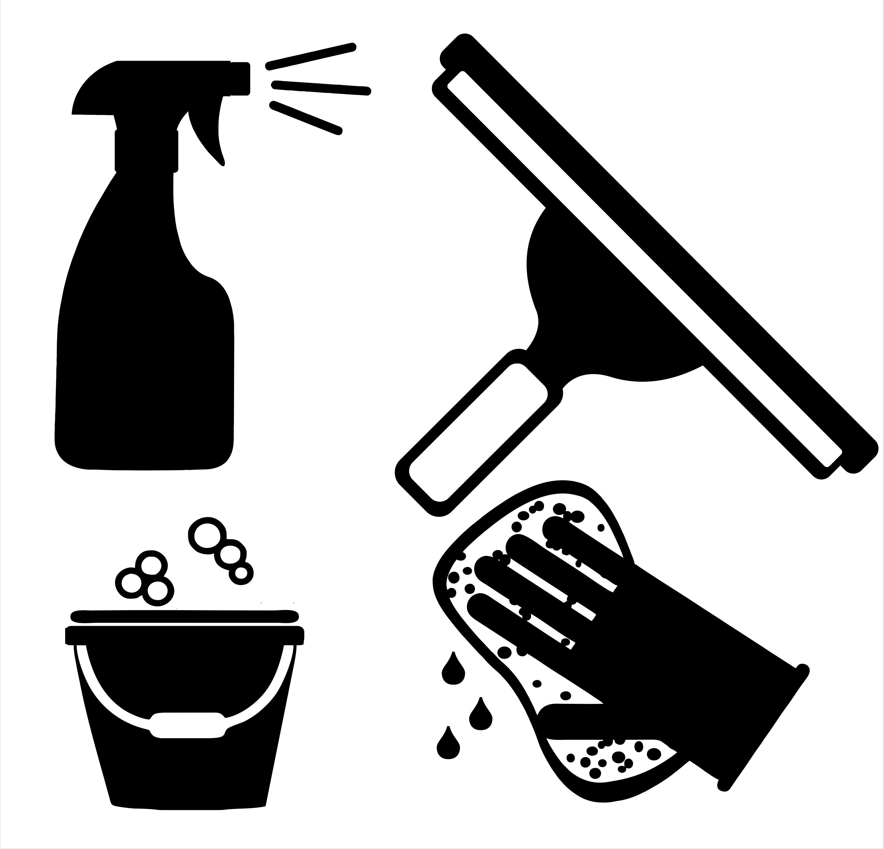 Unique Window Washer, Window Cleaner Artwork as Dxf-svg-png-eps-jpg ...