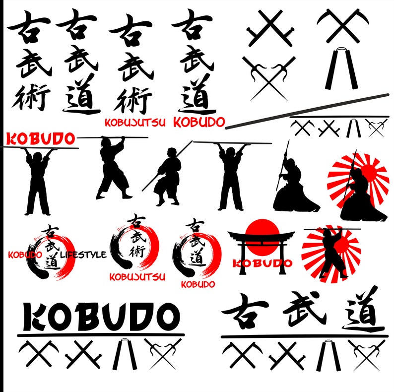 Unique Kobudo Clipart and Cutting Files. Files as Dxf-svg-png-eps-jpg ...