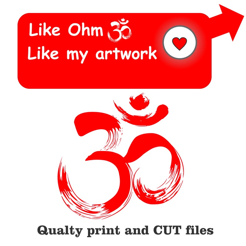 Om (ohm) Clip Art Dxf Svg Png Eps Jpg for Cutting,shirt Design ...