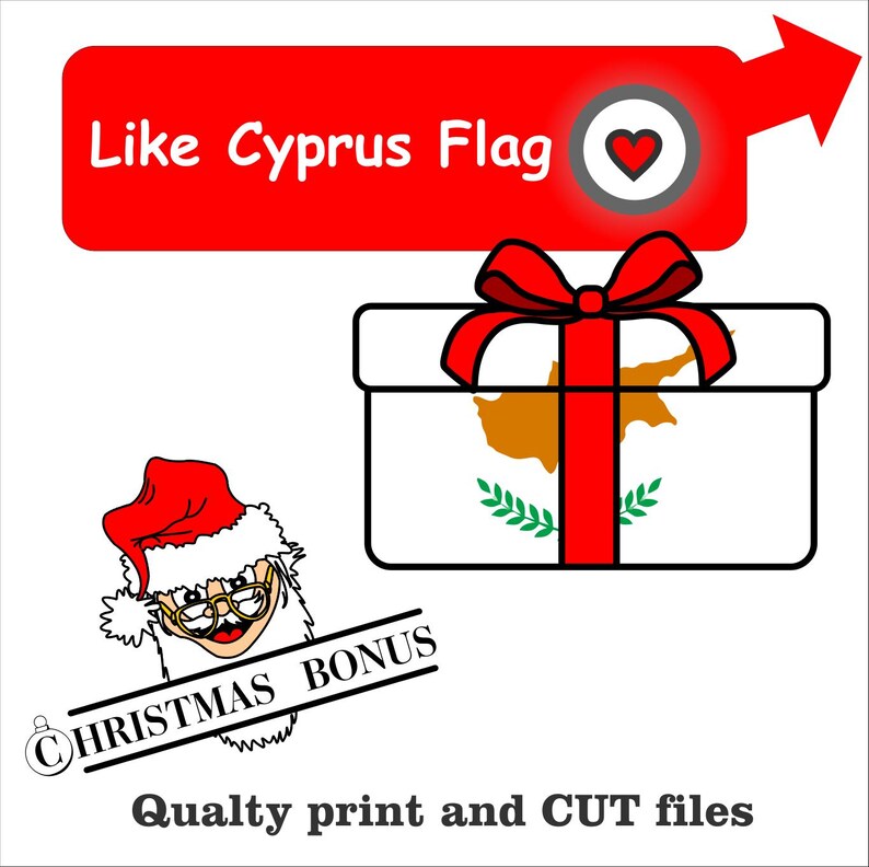 Lag and Cardio of Cyprus in Dxf, Svg, Png, Eps and Jpg Files Unique ...